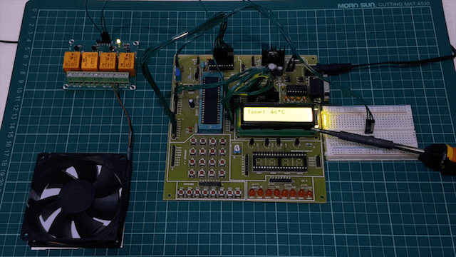 Temperature Controlled Room Fan