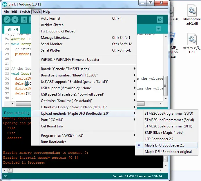 Upload STM32F103C8T6 USB Bootloader | Program STM32 via USB Port