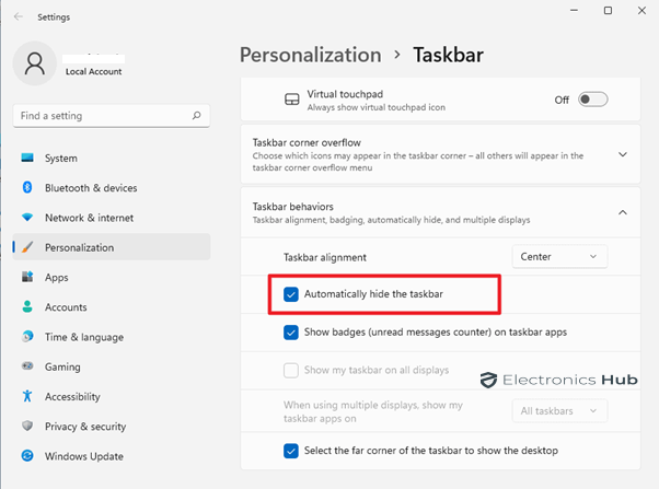 Vanishing Taskbar! Hide It in Windows 10 & 11 (Simple Guide)