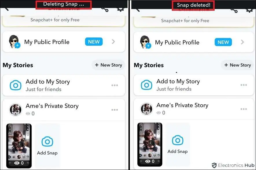 How To Delete A Snapchat Story How To Delete A Snapchat Story