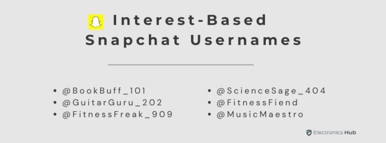 2000+ Snapchat Username Ideas For Every Snapchatter