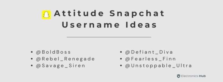 2000+ Snapchat Username Ideas For Every Snapchatter