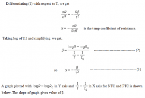 Thermistor Applications and Characteristics | PTC and NTC Thermistors
