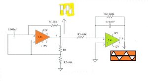 Function Generator Using IC 741 Op-Amp