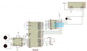 RF based Metal Detector Robotic Vehicle Circuit using 8051