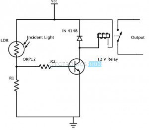 Light Sensor using LDR, Photodiode and Phototransistor