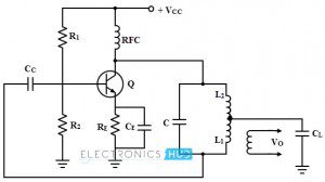 Hartley Oscillator-Working,Design using Op-Amp - ElectronicsHub USA
