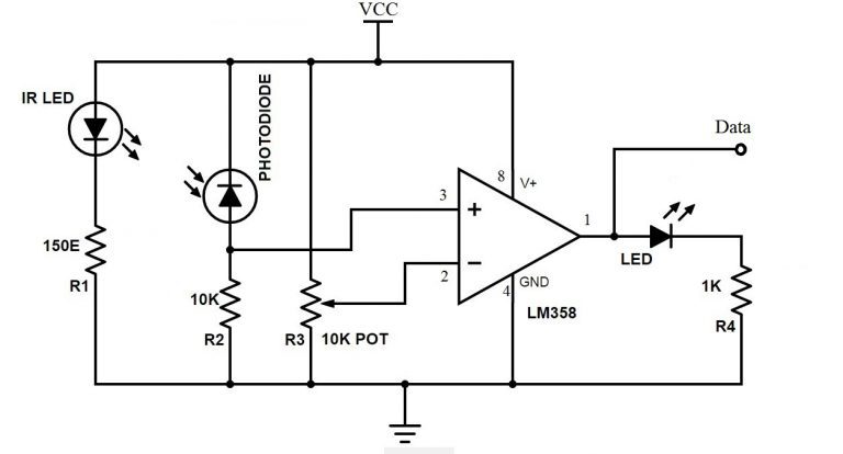 Bidirectional Visitor Counter Circuit using 8051 Microcontroller