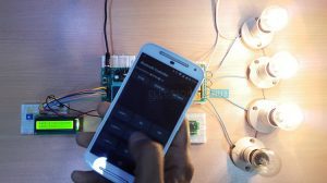 Bluetooth Controlled Electronic Home Appliances