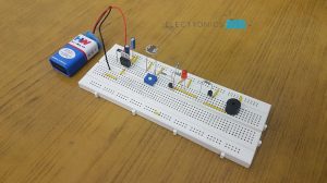 Electronic Eye Controlled Security System Circuit using LDR