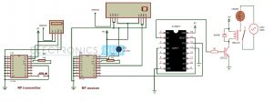 RF Remote Control Circuit for Home Appliances without Microcontroller