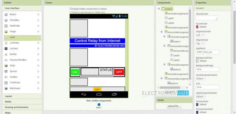 Control A Relay From Anywhere In The World Using Esp8266 Electronicshub