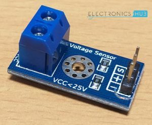 Interfacing Voltage Sensor with Arduino - Measure up to 25V using ...