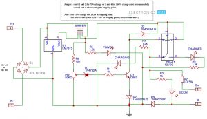 Lead Acid Battery Charger Circuit Diagram and Its Working