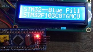 Interfacing 16X2 LCD with STM32F103C8T6 | STM32 Blue Pill & LCD ...