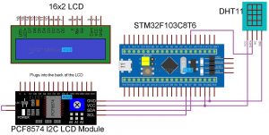 DHT11 Humidity and Temperature Sensor with STM32F103C8T6