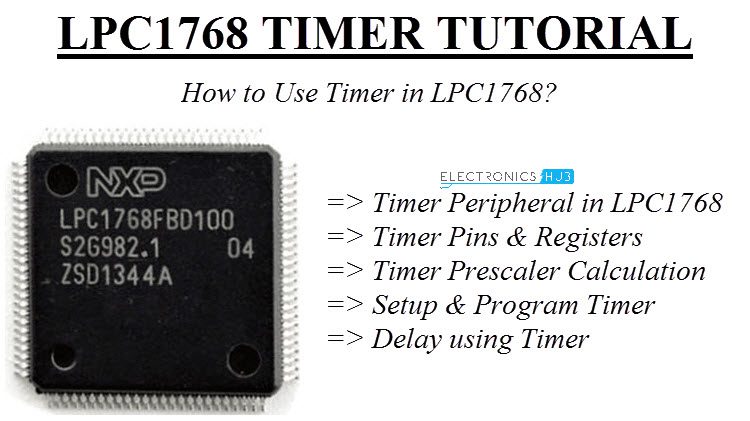 LPC1768 Timer Tutorial | How to use Timer in LPC1768 MCU?