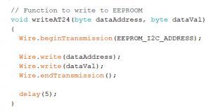How to Interface AT24C256 I2C EEPROM with Arduino?