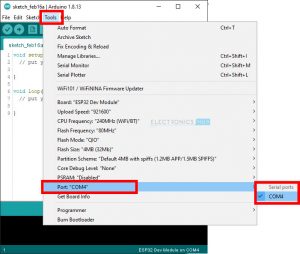 How to Program ESP32 with Arduino IDE?