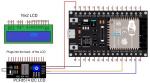 Interfacing I2C LCD with ESP32 | ESP32 I2C LCD Tutorial