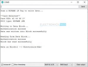 How to Write Data to RFID Card using RC522 RFID Module?