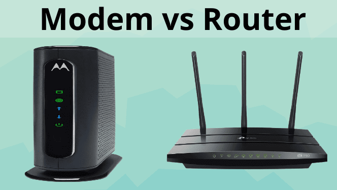 Modem Vs Router