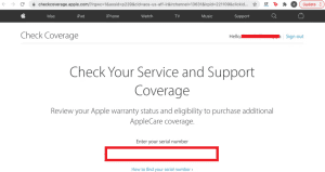 Check Coverage Apple (How To Check Apple Warranty Status ...