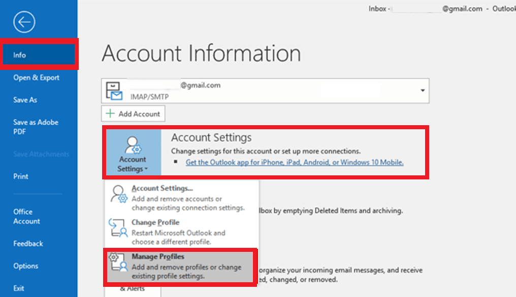 How To Change Password On Outlook App