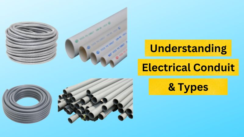 Exterior Electrical Conduit Types 2 1/2 In. Aluminum Rigid Threaded