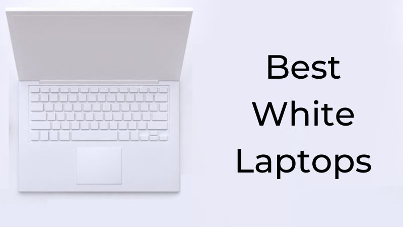 All White Laptop