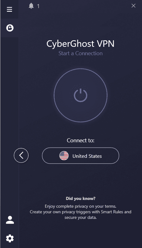 CyberGhost VPN Review: A Very Easy-to-Use VPN Service