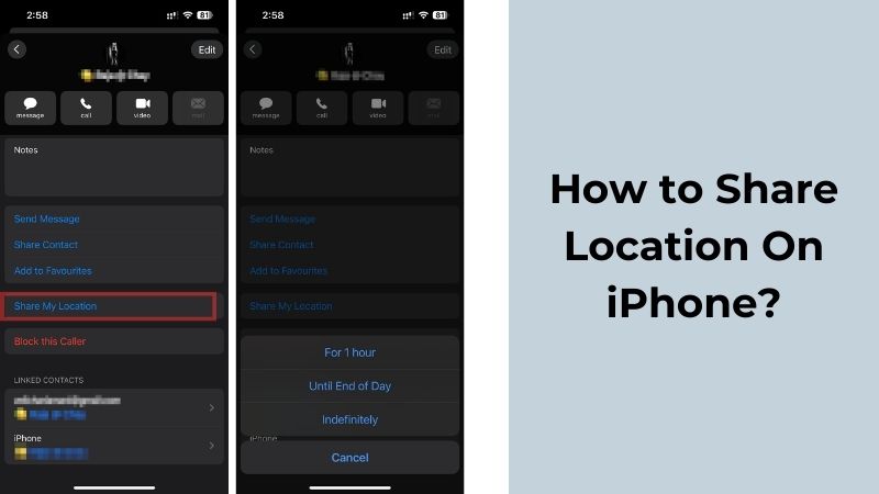 How To Share Location On iPhone? - ElectronicsHub