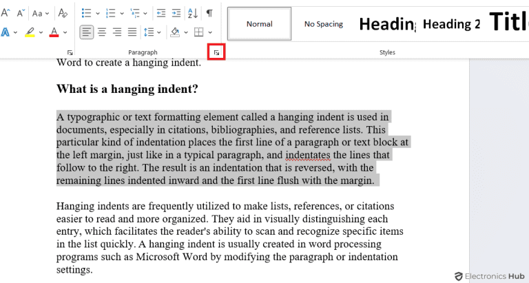 Hanging Indent in Word: Easy Guide for Perfect Formatting
