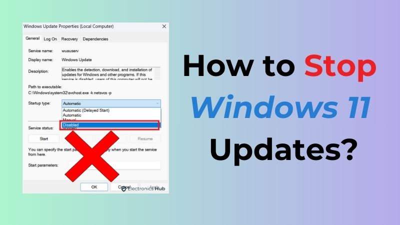 Stop Windows 11 Automatic Updates
