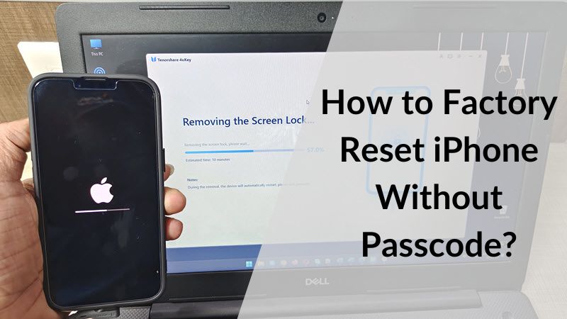 How To Factory Reset Iphone Without Passcode
