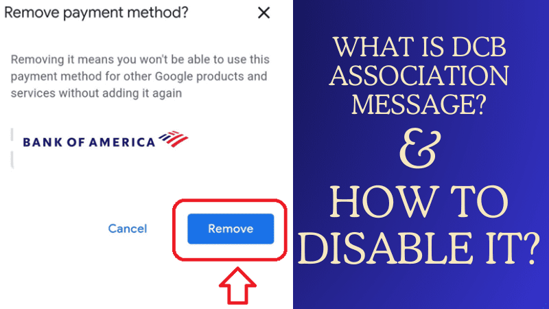 What is DCB Association Message and How to Disable it? - ElectronicsHub