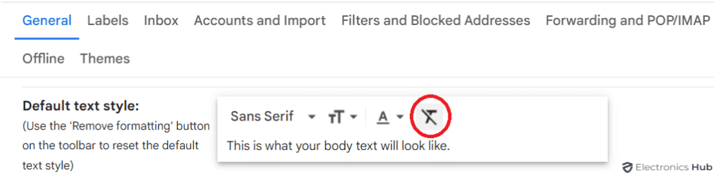 Change Font & Font Size in Gmail