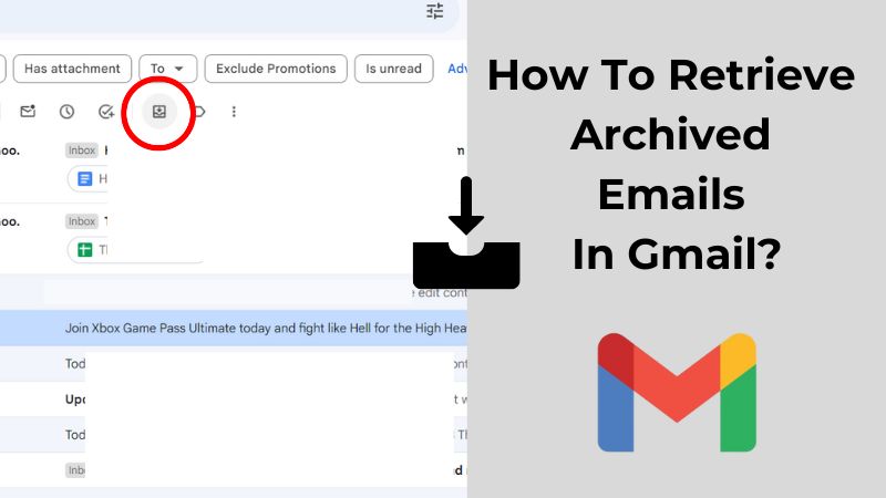 Retrieve Archived Emails in Gmail