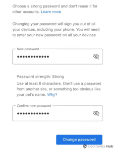 Change or Reset Your Gmail Password