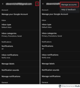 Sign Out of Google Account on Android
