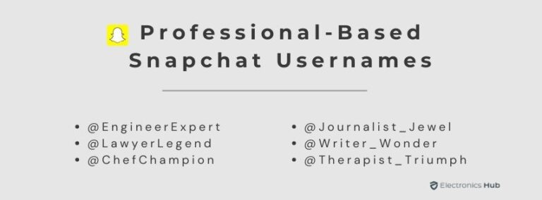 2000+ Snapchat Username Ideas For Every Snapchatter