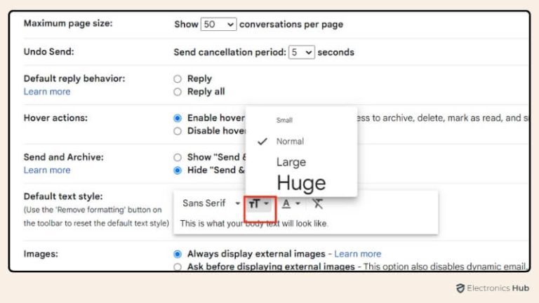 How To Change Font & Font Size In Gmail?