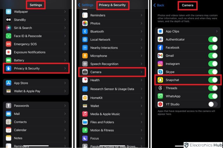 How To Enable Camera Access On Snapchat