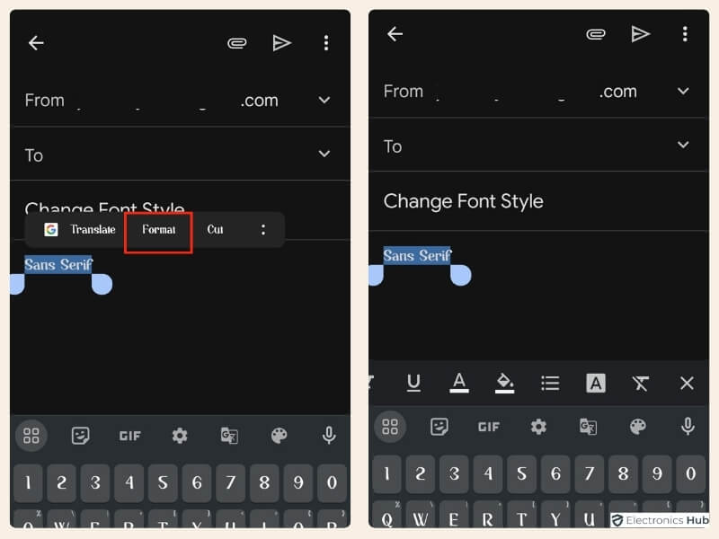 How To Change Font & Font Size In Gmail?