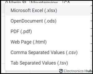 How To Convert Google Sheets To Excel: A Step-By-Step Guide - ElectronicsHub USA