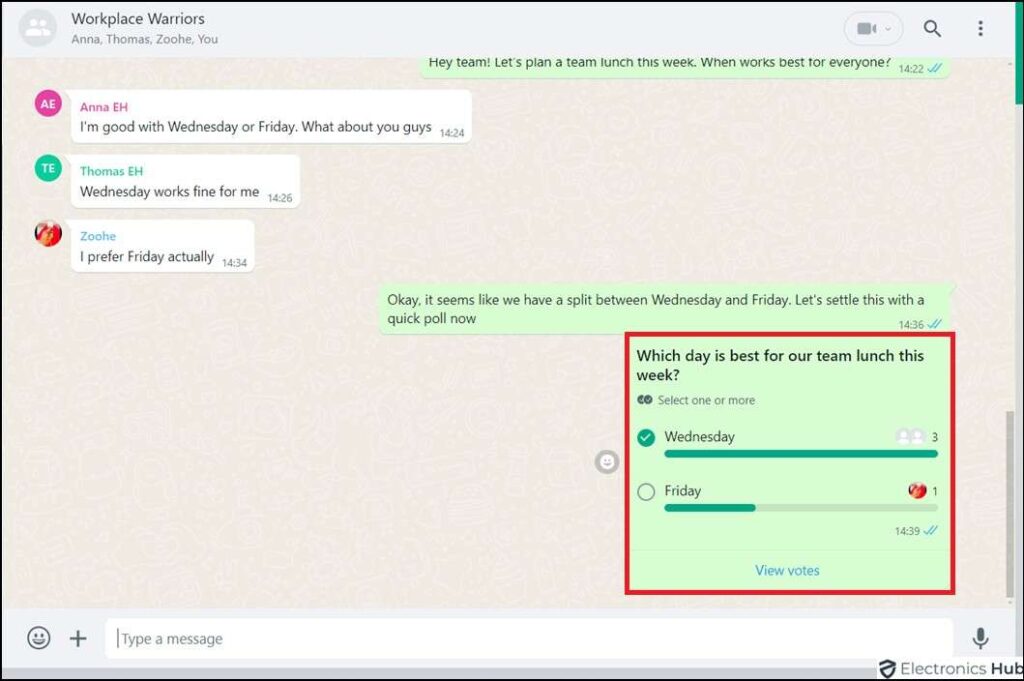 How To Do A Poll In WhatsApp?