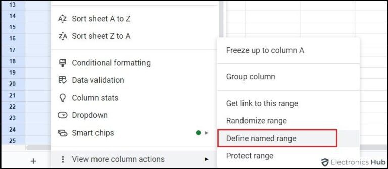 How To Rename Columns In Google Sheets?