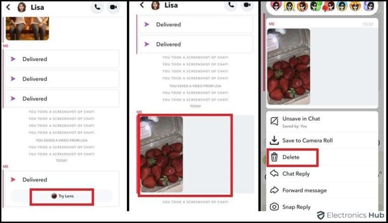 How To Delete Snaps On Snapchat