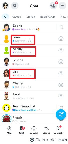 Snapchat Status: Received vs. Delivered Explained
