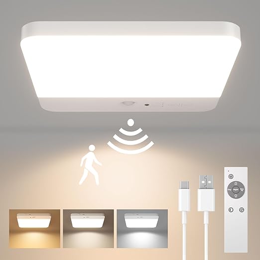8 Best Battery-Operated Ceiling Lights For Effortless Lighting